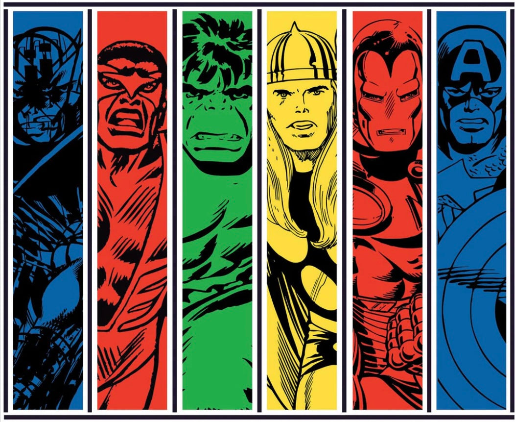 Marvel - Avengers Team Up Panel - Cotton Fabric – Les Tissus S.N.